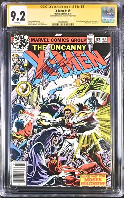 * X-MEN #119 CGC 9.2 (1979) Signed Claremont Wolverine Moses ...