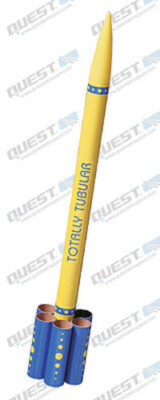 Quest Totally Tubular Model Rocket Kit Skill Level 1 - Level 1 Model ...