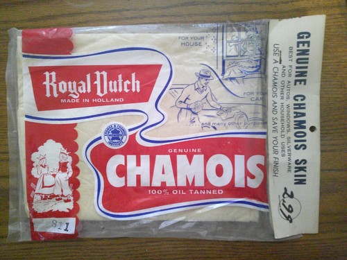 Vintage Royal Dutch GENUINE CHAMOIS SKIN 100% Oil Tanned Holland | eBay