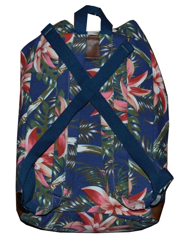 Eurosport Floral Tropical Backpack Bag | eBay