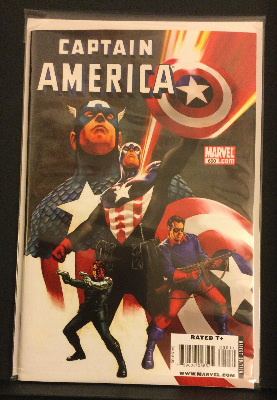 Captain America - #600 - Epting Variant - Marvel - Giant Size - 2009 ...