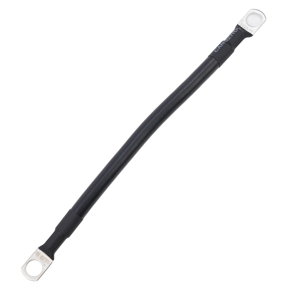 19CM 12v Battery joiner Connector Dc Wire 100 Amp Cable & lugs, red ...