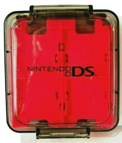 Nintendo DS Game Hard Plastic Card Storage Case - Smokey Gray & Pink | eBay