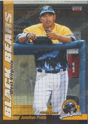 2016 West Virginia Black Bears Jonathan Prieto HC Pittsburgh Pirates | eBay