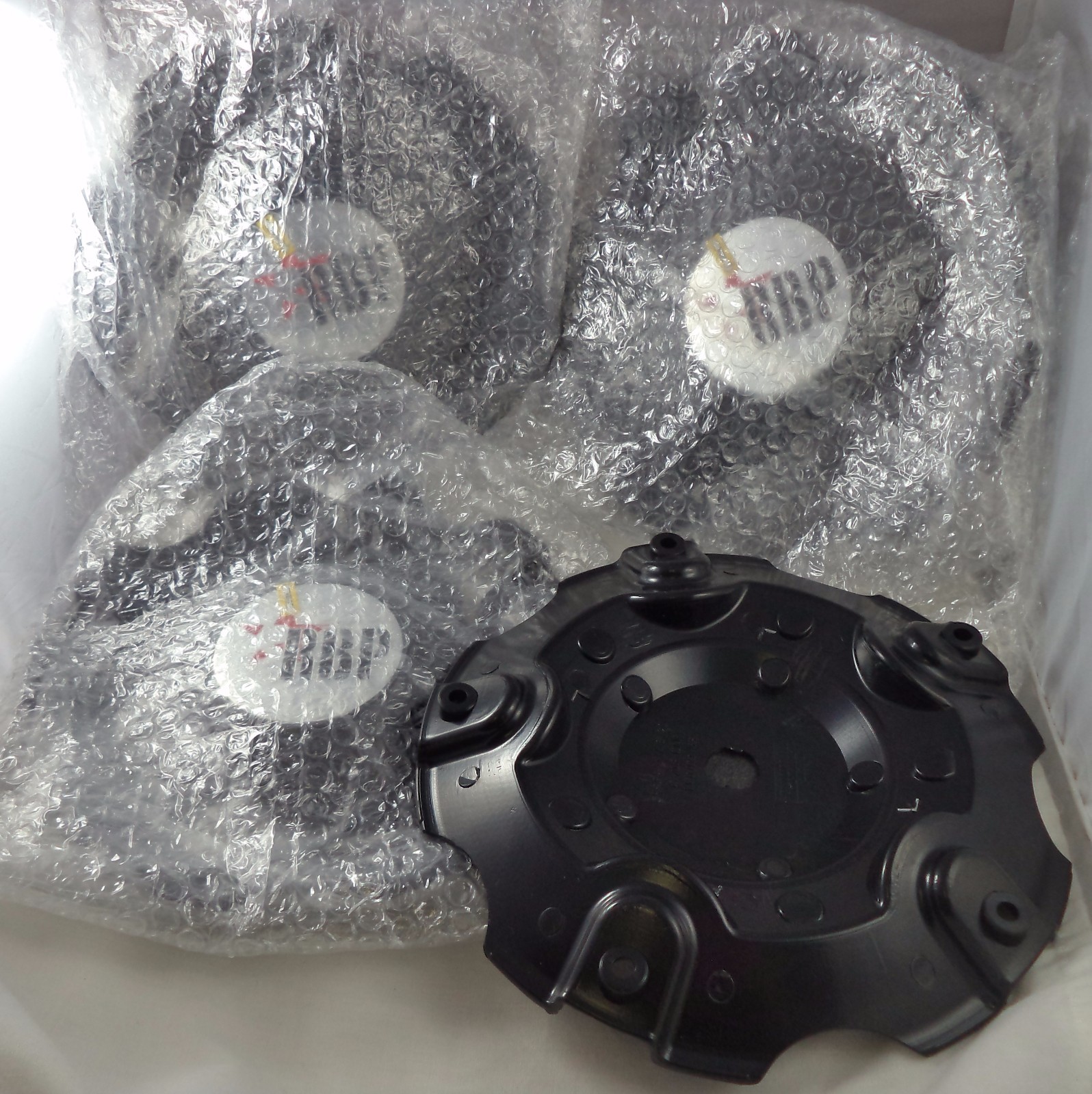 RBP Wheels Gloss Black Custom Wheel Center Caps Set of 4 # C-218-CAP | eBay