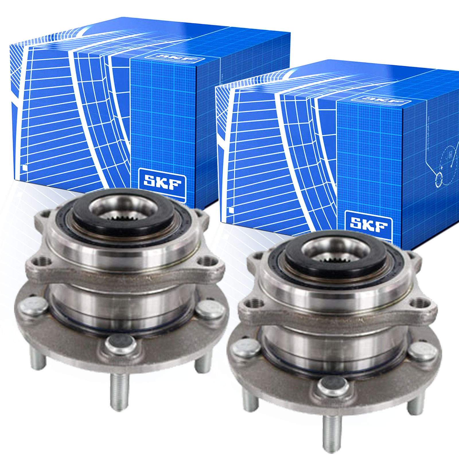 2x SKF VKBA7515 Radlager VA HA L/R für SANTA FE IX55 KIA SORENTO 2 ...