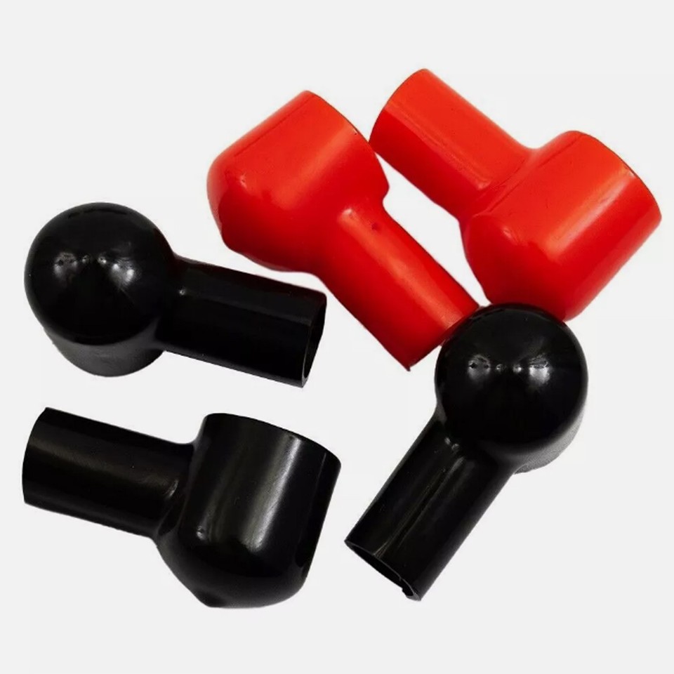 20x Battery Terminal Cover Boots Insulating Protective Lug Cap 12x20mm ...