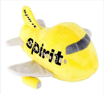 Spirit Airlines Daron Promo Plush Toy Jet Plane Stuffed Plush New MT025 ...