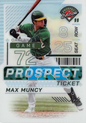 Max Muncy Athletics 2024 Panini Prospect Edition Card #59 | eBay