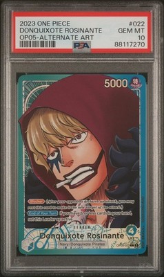 One Piece OP05-022 Alt Art Leader Donquixote Rosinante Alternate ...