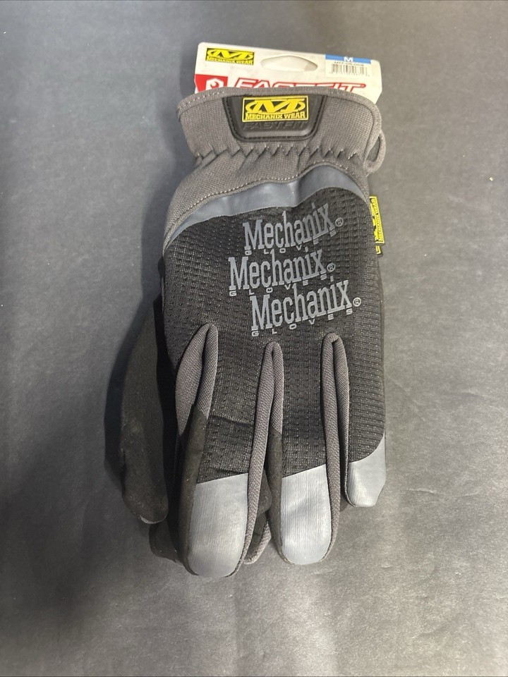 Mechanic Wear FastFit Medium Tactical Black Work Gloves | eBay