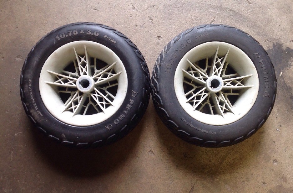 Primo Wheels Tires Rim 10.75x3.6 P-124 Victory 10, ES,Sport, & Rascal ...