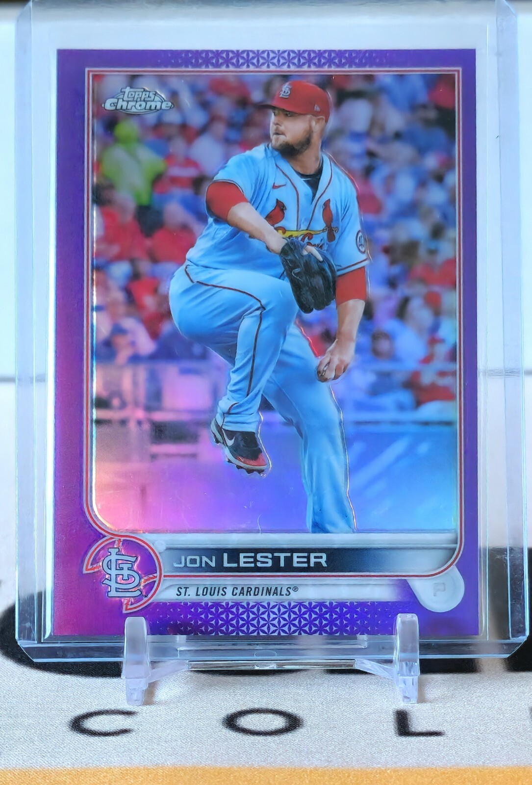 2022 Topps Chrome Jon Lester Purple Refractor 065/250 | eBay