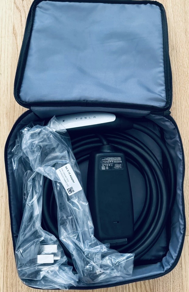 TESLA Oem Gen 2 Mobile Connector Bundle Charger Umc 2024 Kit 110V, 1450 ...