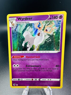 Pokemon TCG - Holo Wyrdeer 69/189 - Astral Radiance 2022 | eBay