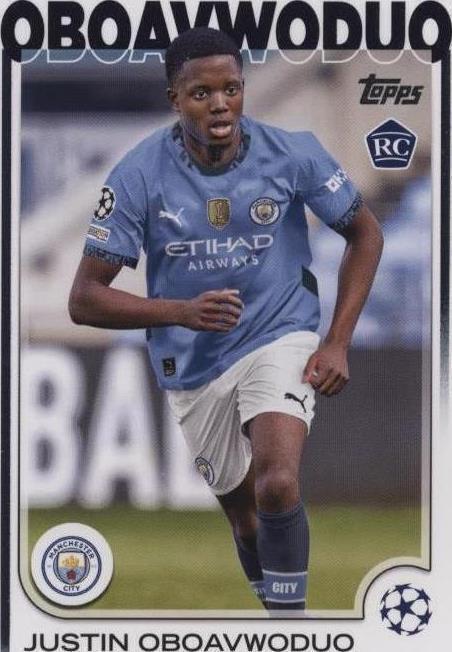 2024-25 Topps Uefa Club Competitions - Justin Oboavwoduo #144 (RC) for ...