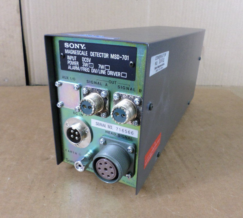 Sony MSD-701 Magnescale Detector for sale online | eBay