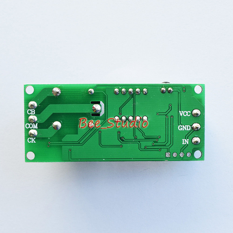 DC 5V 12V 24V LED Display Cycle Delay Timer Relay Control Switch ON/OFF ...