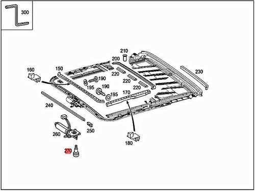 Genuine MERCEDES BBDC C209 C215 C219 S202 S203 Screw 2027820071 | eBay