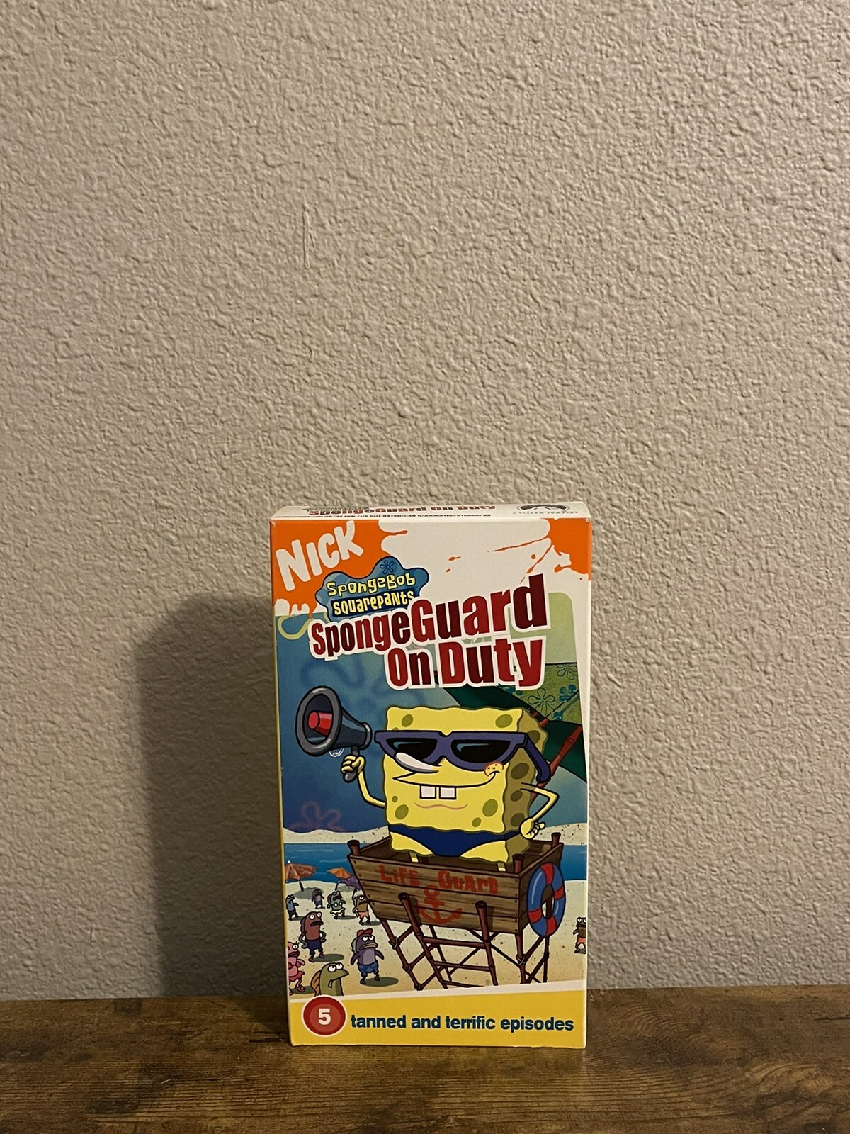 Spongebob Spongeguard On Duty Vhs