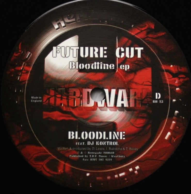 LEMON D WHIPLASH / DJ KONTROL BLOODLINE 12" VINYL DNB RECORD *QUICK ...