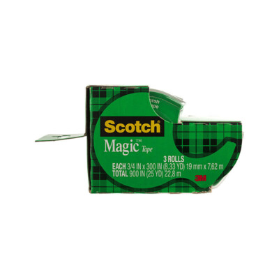 Scotch Tape 3105 19mmX7.6M Pk3 Box of 6 7010332317 | eBay Australia