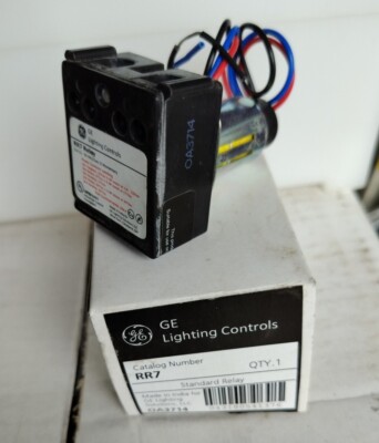 New. RR7 General Electric Standard Relay - Lighting Accessory | eBay