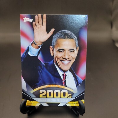 2011 Topps American Pie Barack OBAMA ELECTED PRESIDENT Change Has Come ...