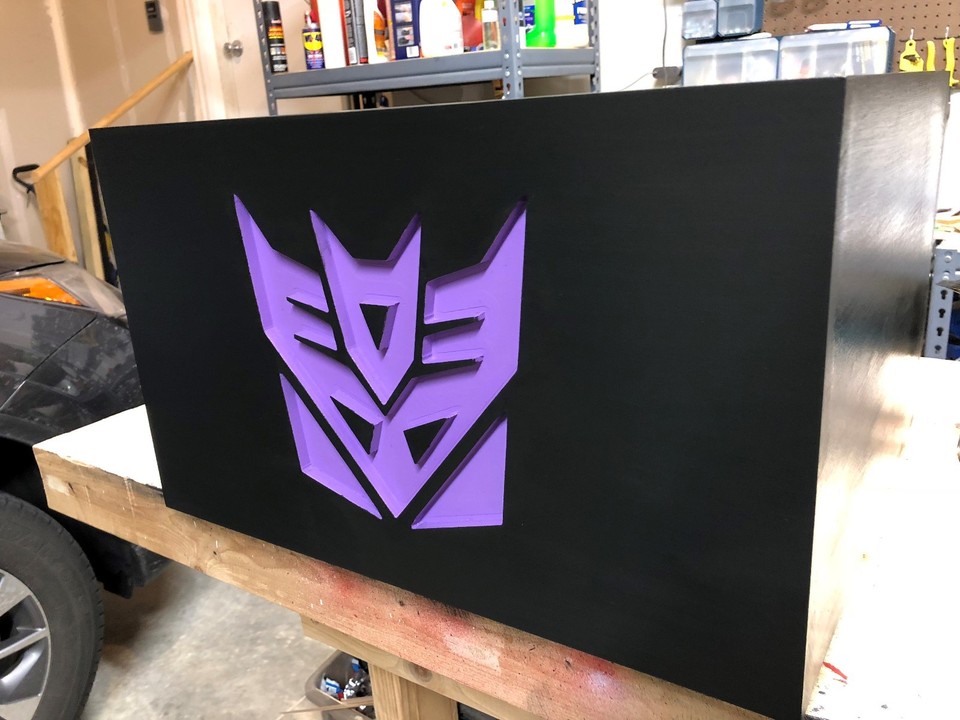 Custom Detolf Display Base for Transformers Masterpiece - Decepticon ...