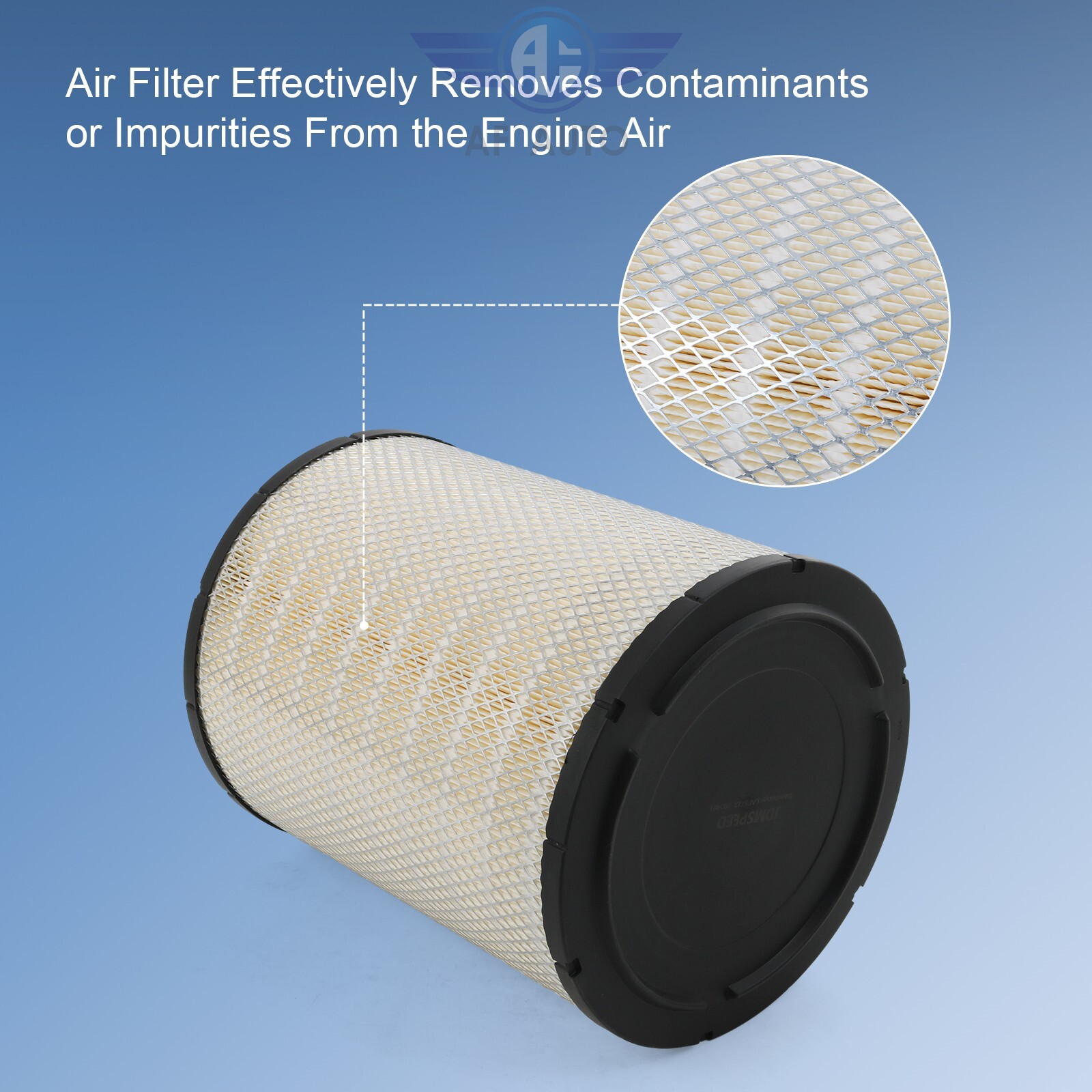 Air Filter Replace AF25435 8076195 RS3740 LAF5722 For 1998-2003 Volvo ...