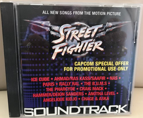 Cd Street Fighter Soundtrack Capcom Special Offer Promotional | eBay