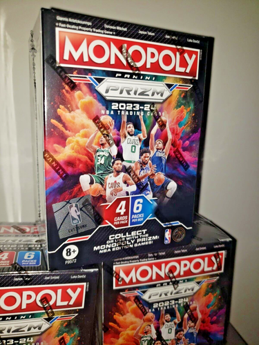 2023-24 Panini Prizm Monopoly Basketball Blaster Box Factory Sealed ...