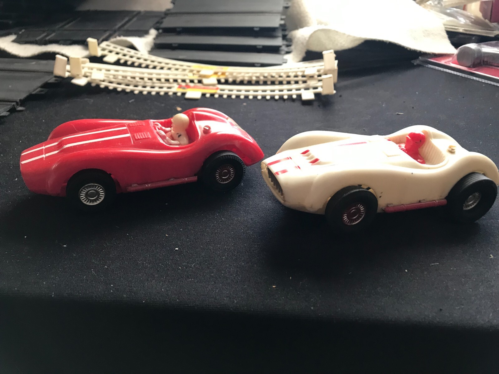 Vintage Eldon slot car road racing set. WORKS !! | eBay