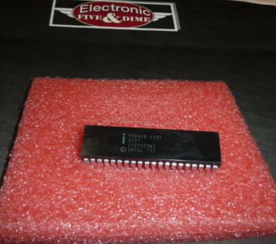 P8041A INTEL Microcontroller, 8-Bit, MROM, 8048 CPU, 6MHz, MOS, PDIP40 ...