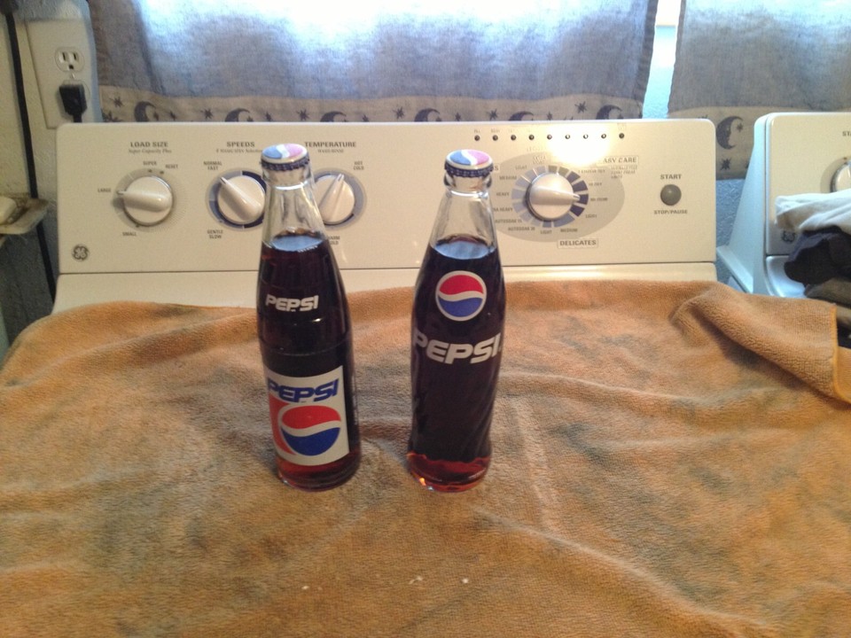 Vintage Pepsi Bottles 1960' or 70's still full | eBay
