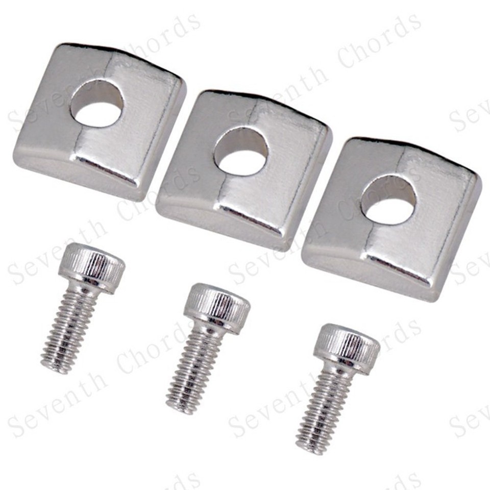 For Floyd Rose Nut Blocks Locking Metal Nut Screws Tremolo 3Set And ...