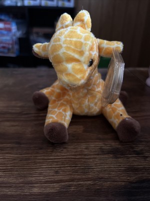 CT* Ty Beanie Baby - TWIGS the Giraffe (PVC Pellets) 7" MWCT Stuffed ...