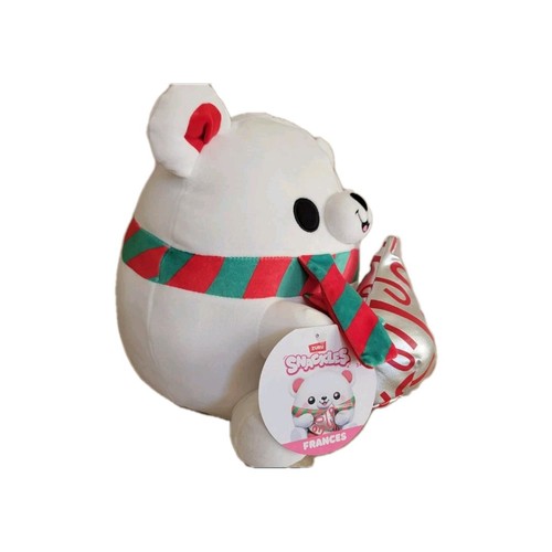 Zuru Snackles Super Sized Plush Toy NWT - Frances 14" Christmas Hershey ...