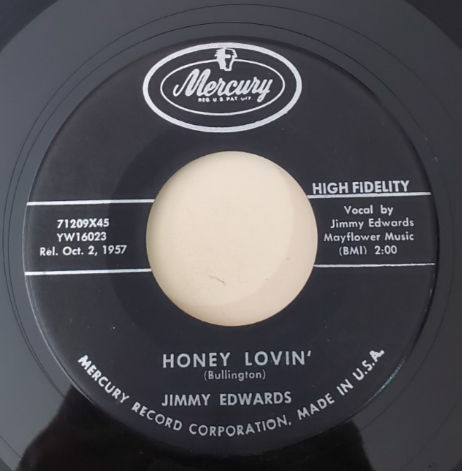 Tommy Edwards LOVE BUG CRAWL (RHYTHM & BLUES 45) #71209 PLAYS VG++ NO ...