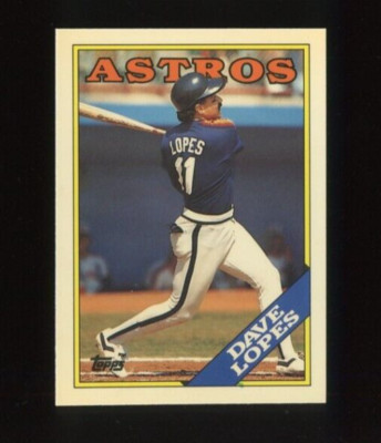 1988 TOPPS TIFFANY #226 DAVE LOPES HOUSTON ASTROS | eBay