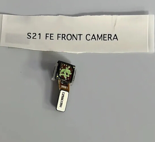 Genuine💯Samsung Galaxy S21 FE 5G Front Facing Camera Module G990🔥inc ...