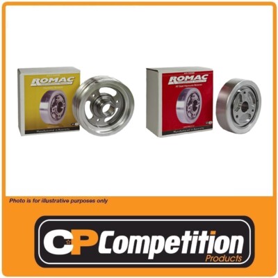 ROMAC HARMONIC BALANCER ALL STEEL SBC SMALL BLOCK CHEV 400 C/W 3 BOLT ...
