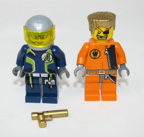Lego Ultra Agents Gold Tooth Agent Fuse Minifigure agt007 agt009 8630 ...