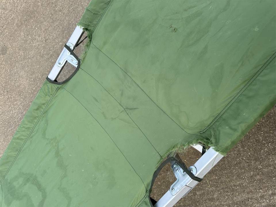 British Army Surplus Grade 2 Folding Cot Camp Bed Used Camping | eBay UK