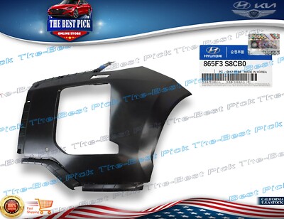 FRONT Bumper Cover Left DRIVER Side 865F3S8CB0 ⭐OEM⭐ Hyundai Palisade ...