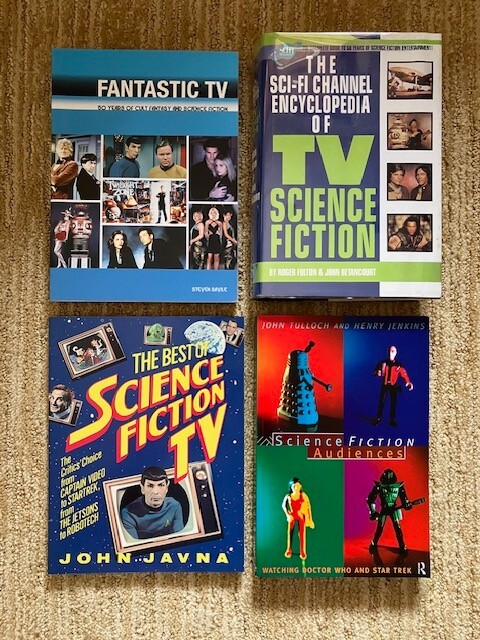 Collection of books on science fiction television tv scifi sci-fi | eBay