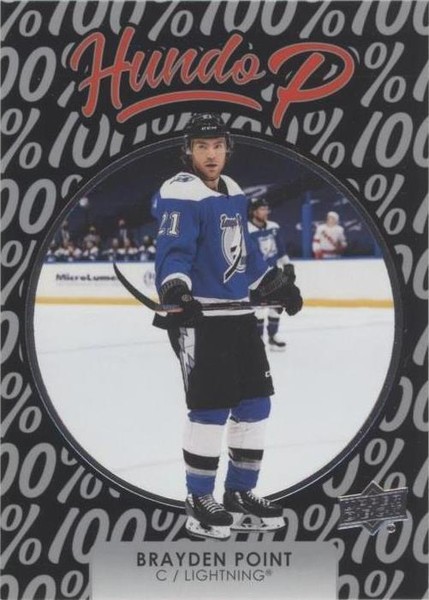 2021-22 Upper Deck Series 1 - Hundo P #HP-3 Brayden Point for sale ...