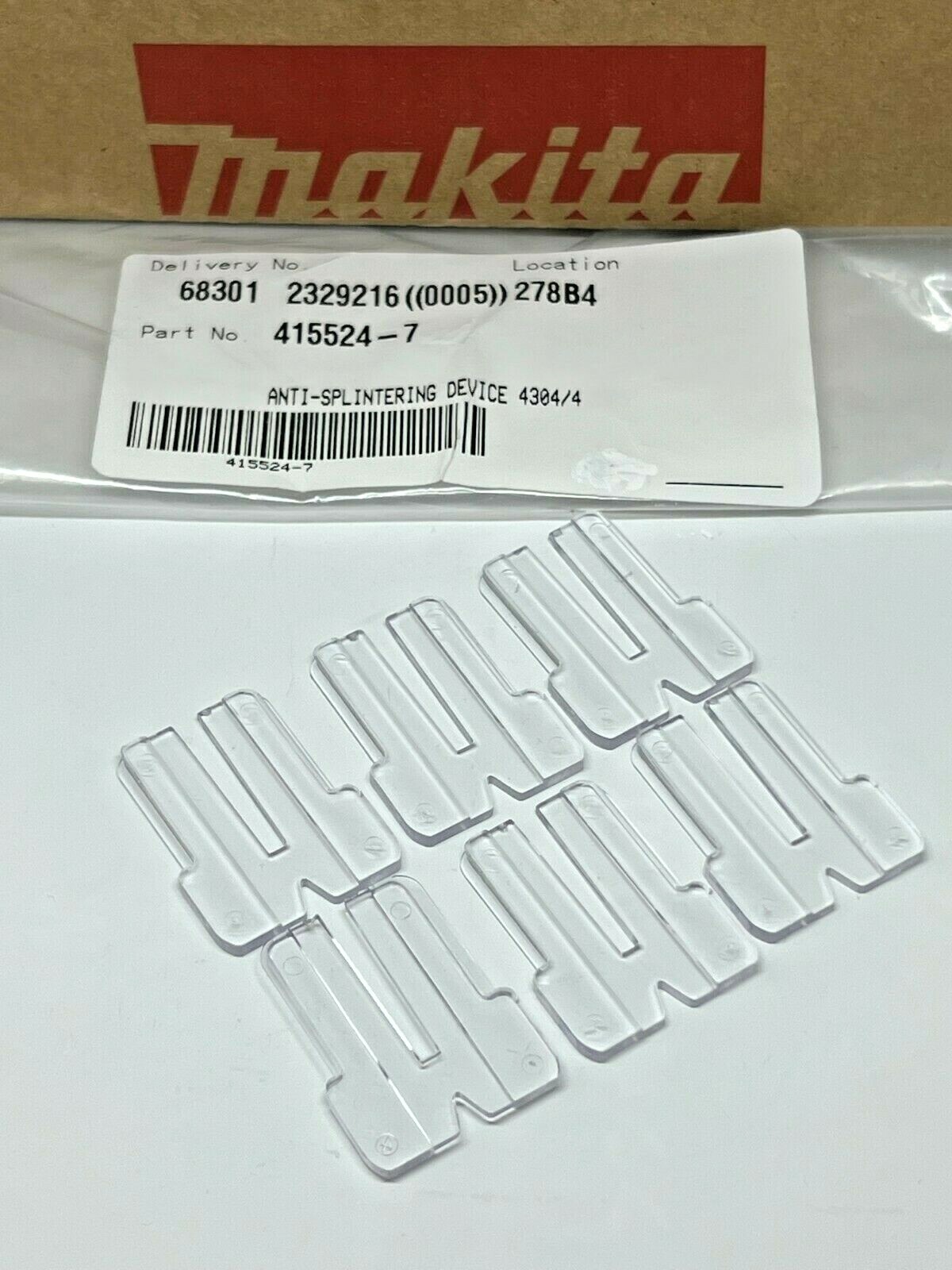 8X Makita Jigsaw Anti Splinter Device Chip Screen 4331D 4333D NJV140 ...
