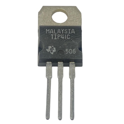 TIP41C Texas Instruments Silicon NPN Power Transistor | eBay