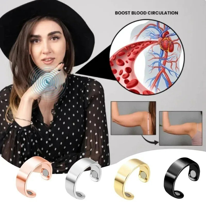 Blood Sugar Control Ring Diabetes Monitor Blood Sugar Balance Magnetic ...